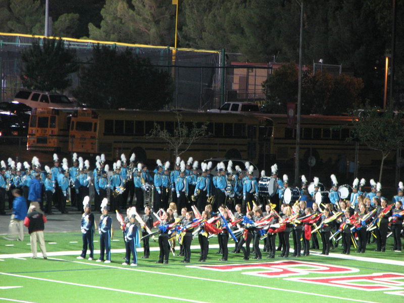 Sky View Marching Band brings their performances “Up to the Roof ...